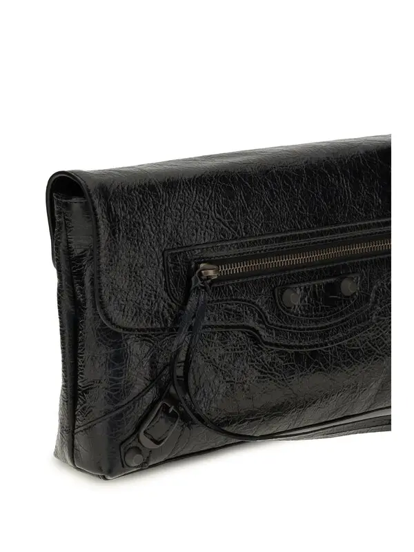 Balenciaga Le City Clutch - Black