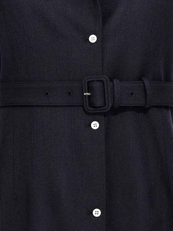 Prada Belt Wool Vest