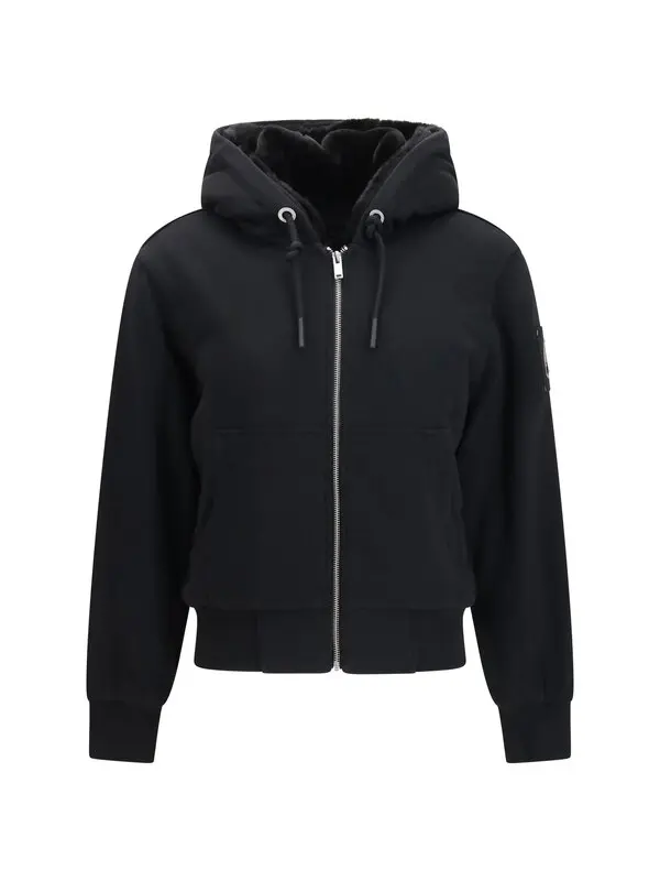Moose Knuckles Bunny Hooded Jacket - Black