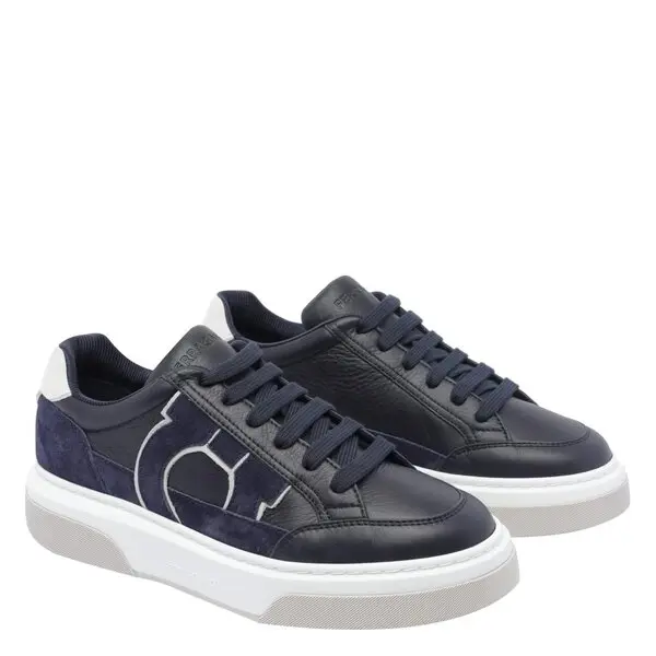 FERRAGAMO Gancini Low Sneakers
