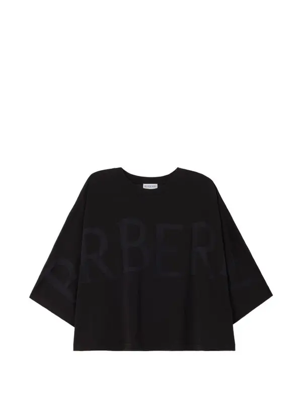Burberry Logo Cotton T-shirt - Multicolor