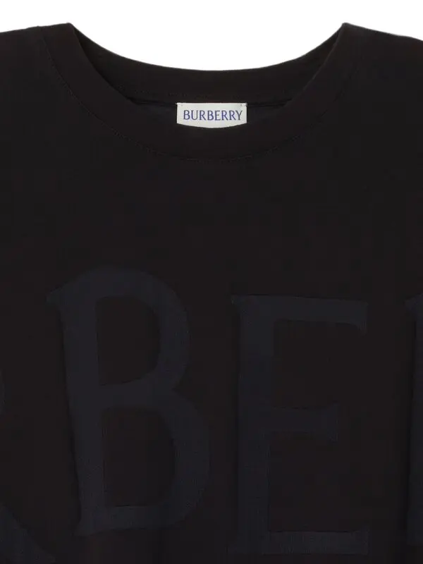 Burberry Logo Cotton T-shirt - Multicolor