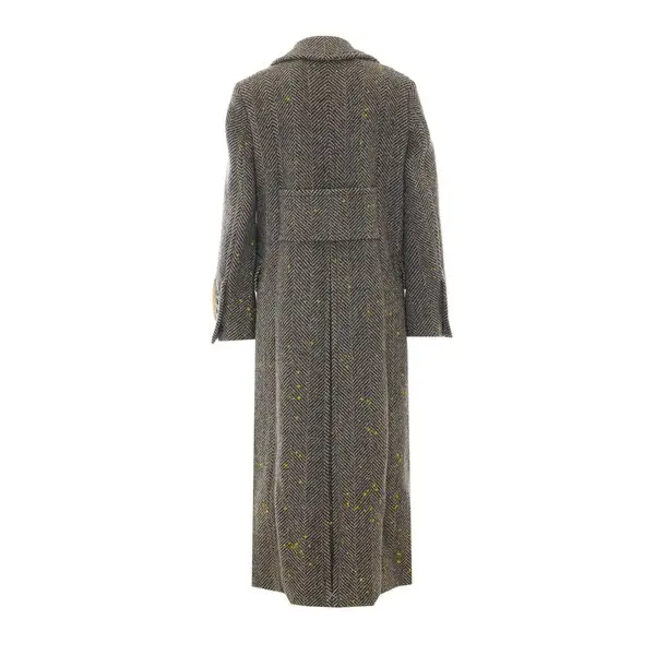 GOLDEN GOOSE Golden Chevron Double Breasted Coat