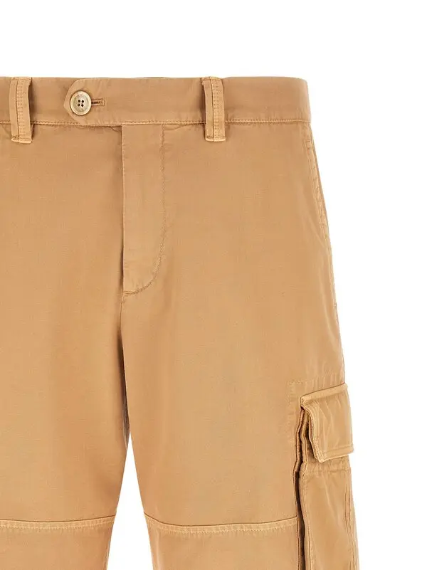 Brunello Cucinelli Cotton Cargo Bermuda Shorts