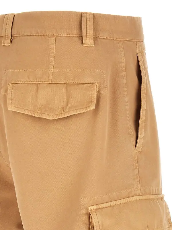 Brunello Cucinelli Cotton Cargo Bermuda Shorts
