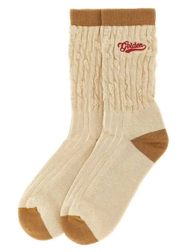 GOLDEN GOOSE Braided Socks