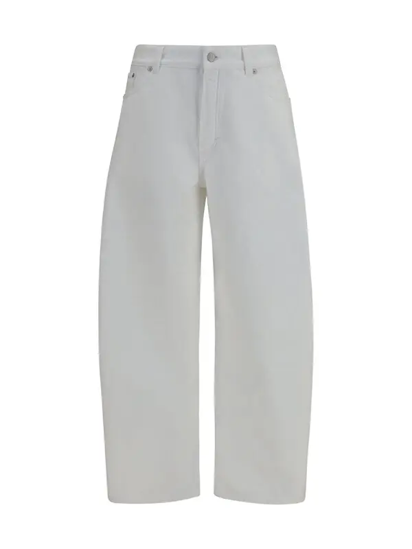 Alaïa Rodeo Jeans - White