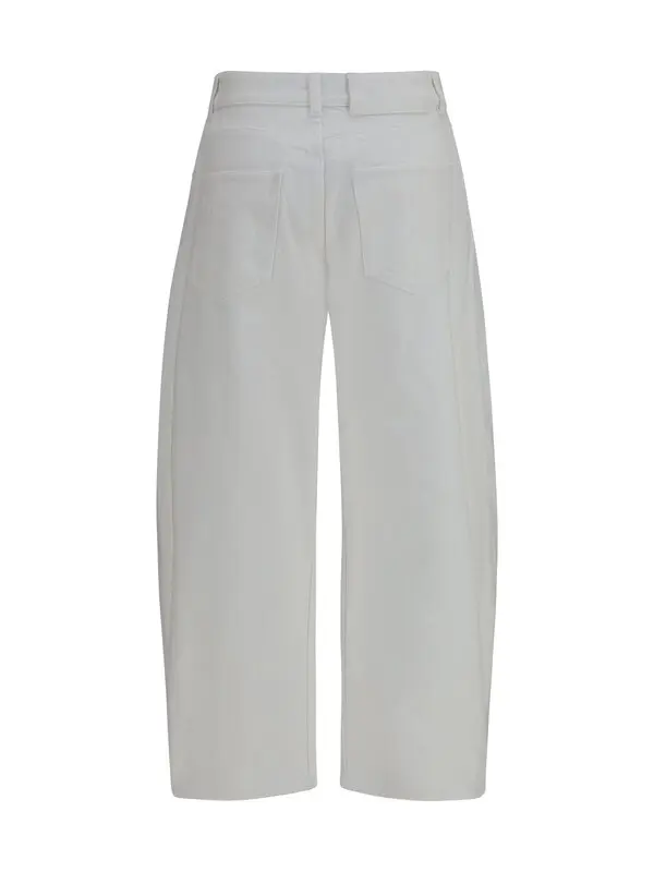 Alaïa Rodeo Jeans - White