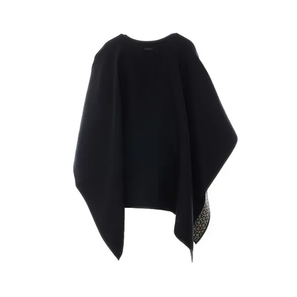 FERRAGAMO Gancini Reversible Poncho