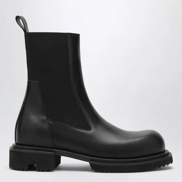 Rick Owens Tower Beatle Gabe Boots - Black