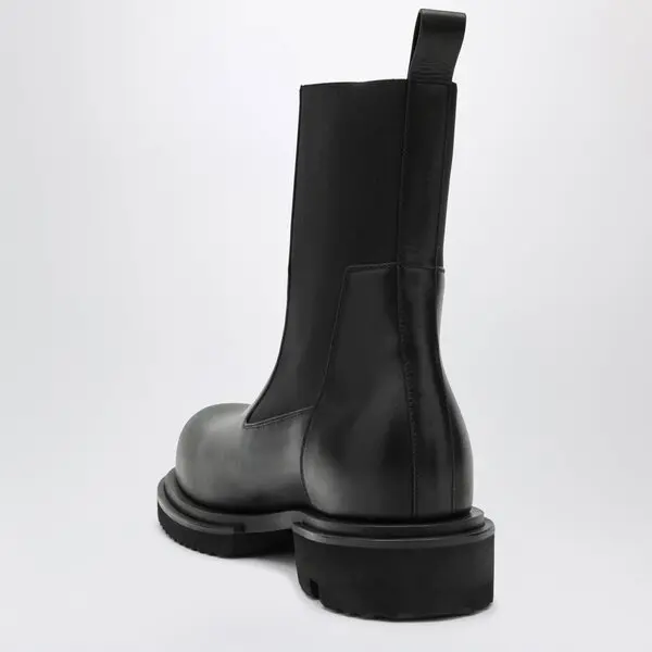 Rick Owens Tower Beatle Gabe Boots - Black