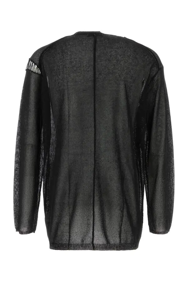 Yohji Yamamoto Cotton And Polyester Sweater