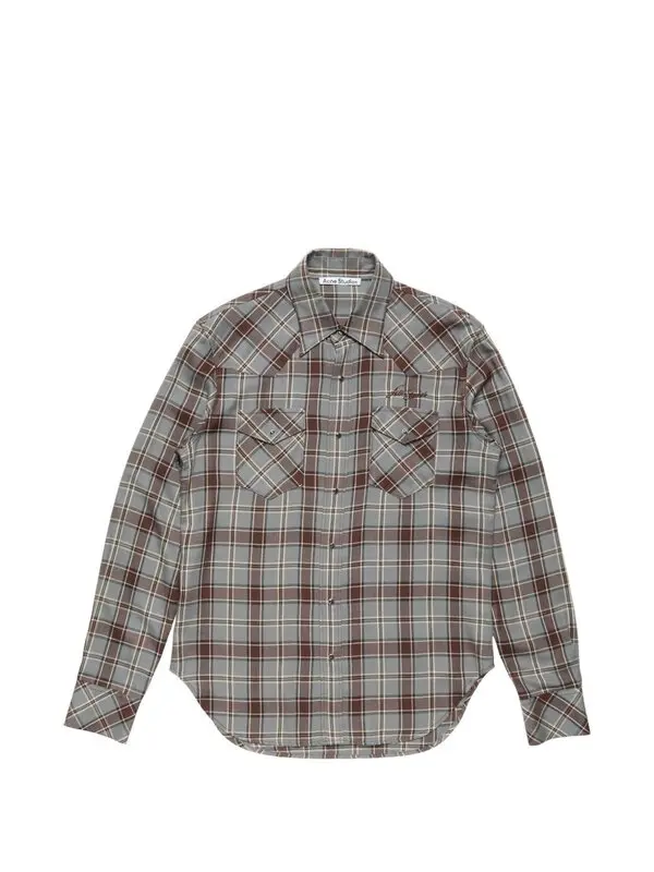 Acne Studios Checked Shirt - Multicolor