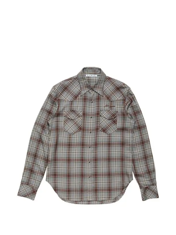 Acne Studios Checked Shirt - Multicolor