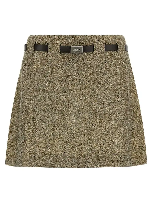 FERRAGAMO Belt Skirt - Multicolor