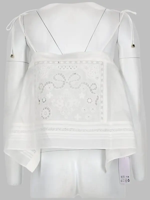 SELF-PORTRAIT Embroidered Top