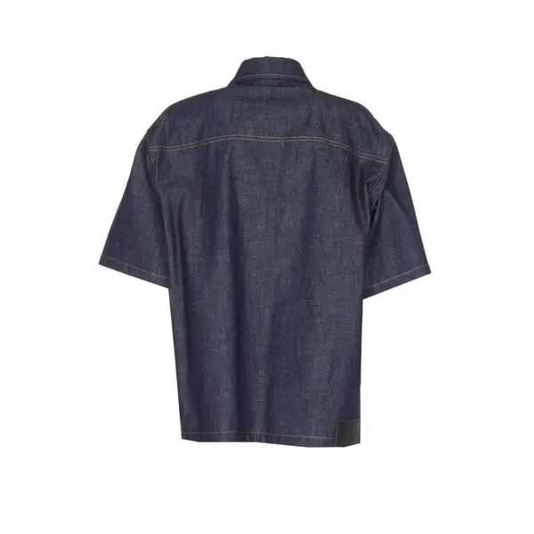 Stella McCartney Slip Denim Shirt - Black