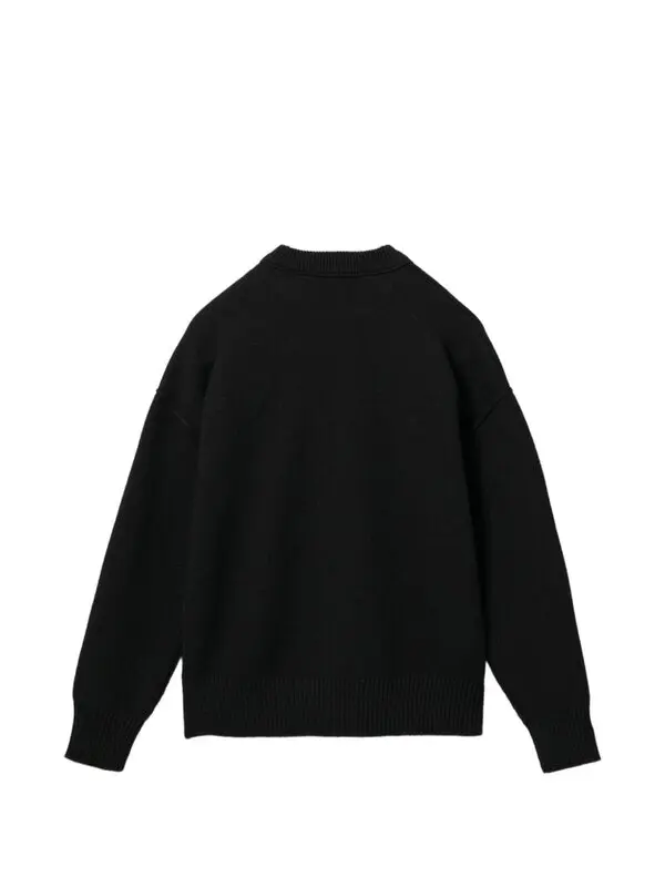 AMI Paris Wool Crewneck Sweater - Multicolor