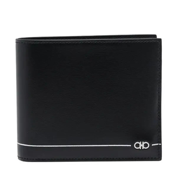FERRAGAMO Gancini Wallet - Black