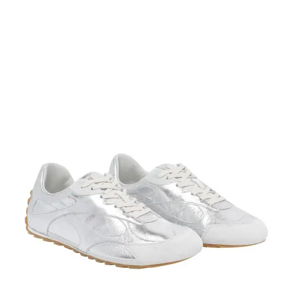 Bottega Veneta Orbit Flash Sneakers - Silver