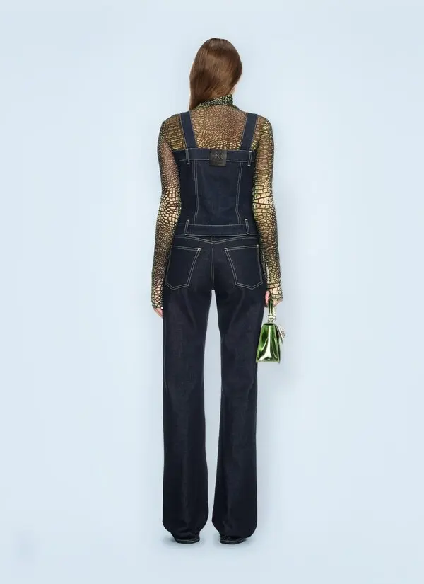 Off-White Wide-leg Denim Trousers - Blue