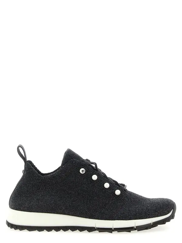 JIMMY CHOO Veles' Sneakers - Black