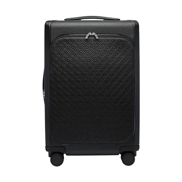FERRAGAMO Embossed Monogram Hand Luggage - Black