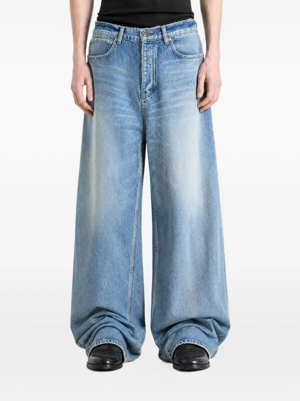 Balenciaga Baggy Fit Denim Jeans