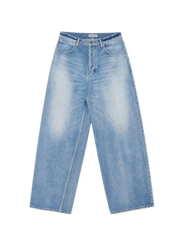 Balenciaga Baggy Fit Jeans - Multicolor