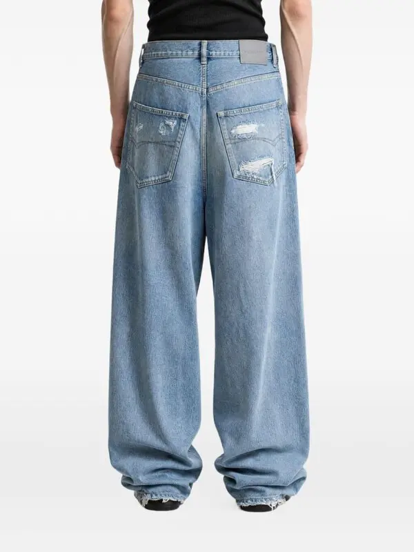 Balenciaga Baggy Fit Jeans - Multicolor