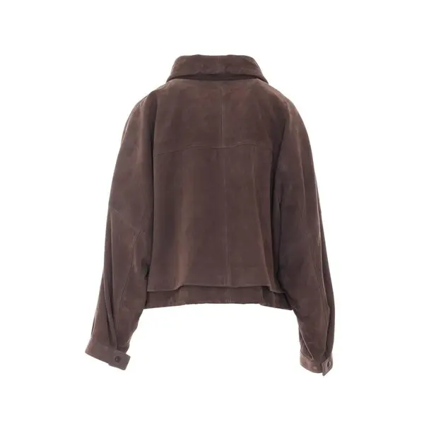 Loewe Suede Goatskin Jacket - Brown