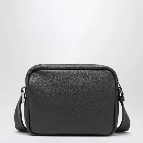 Loewe Dark Grey Leather Crossbody Bag - Gray