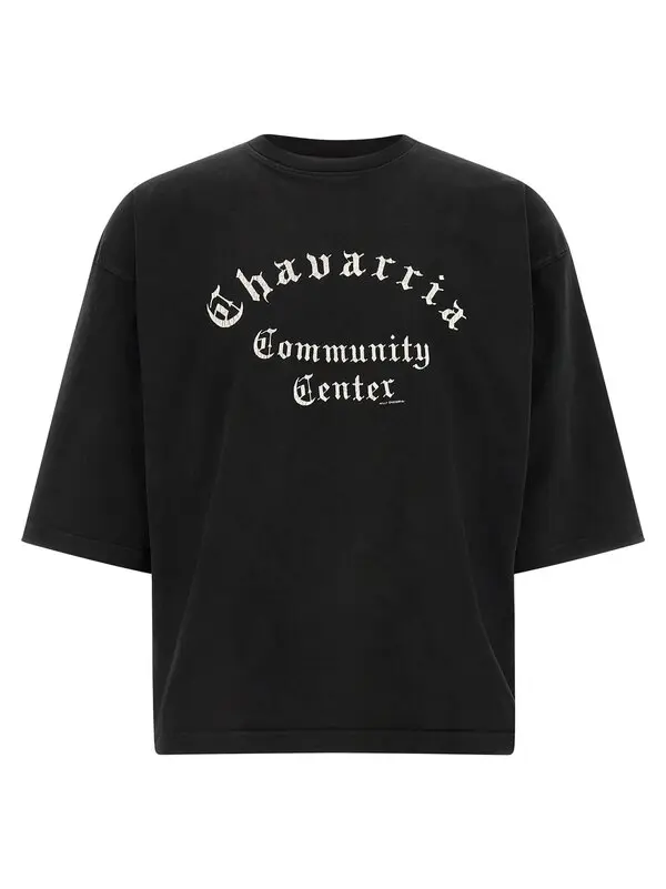 WILLY CHAVARRIA Chavarria Community Center Buffalo' T-shirt - Black