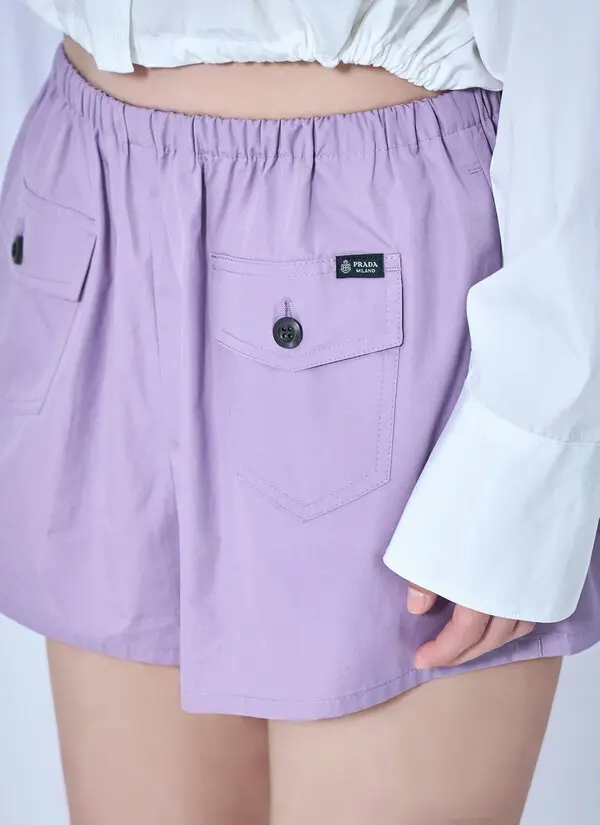 Prada Elasticated Waist Utility Shorts