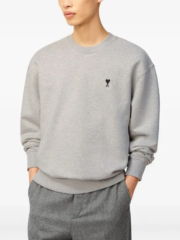 AMI Paris De Coeur Cotton Sweatshirt