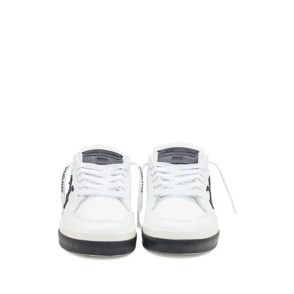 Off-White Leather Signature Arrows Trainers - White