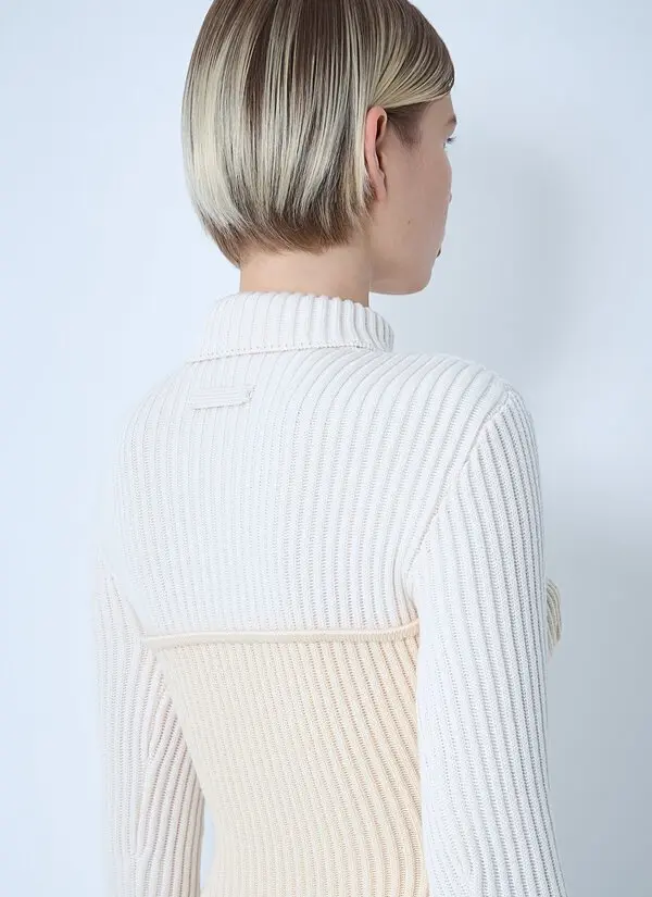 JEAN PAUL GAULTIER Ribbed Wool Sweater