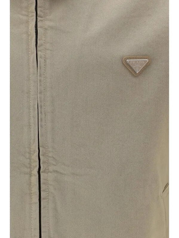 Prada Denim Blouson Jacket