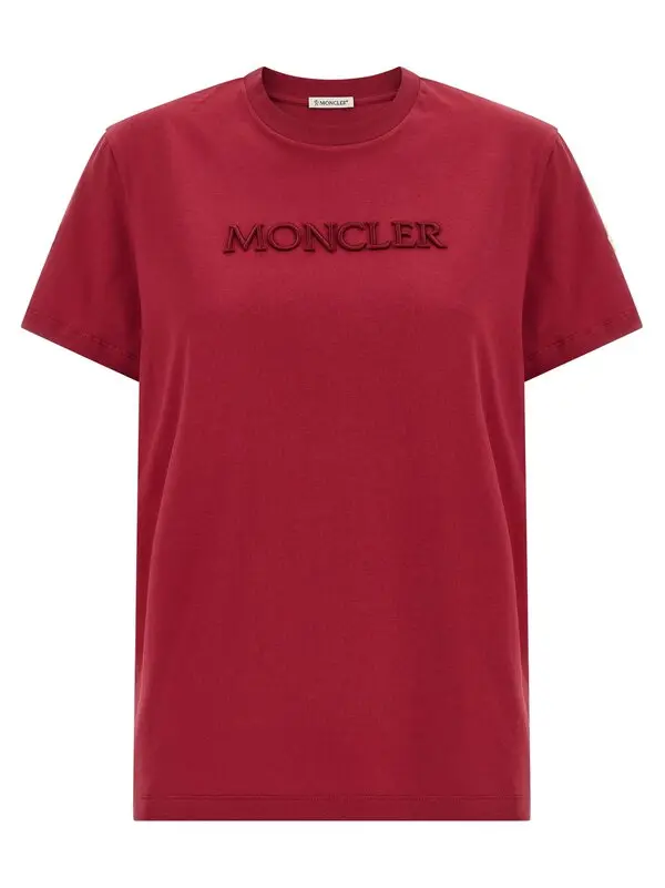 Moncler Logo Embroidery T-shirt