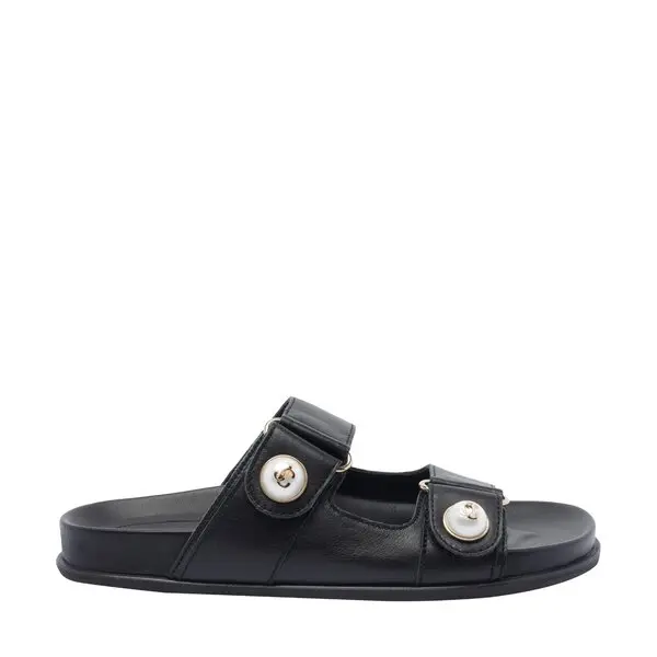 JIMMY CHOO Fayence Sandals - Black