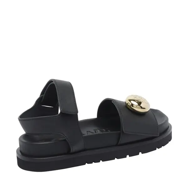 Loewe Pebble Fussbett Sandals - Gold
