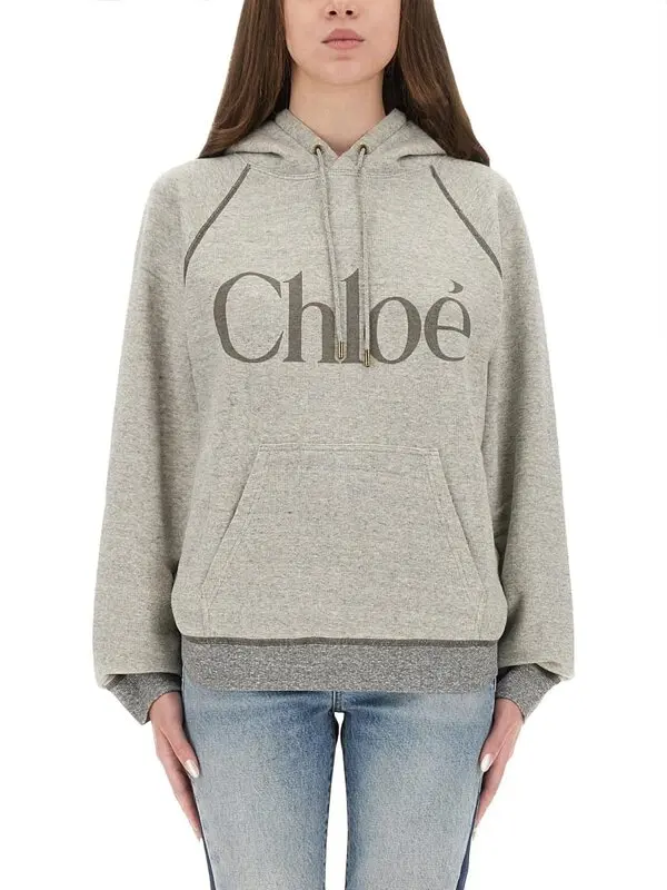 Chloé Oversized Logo Hoodie