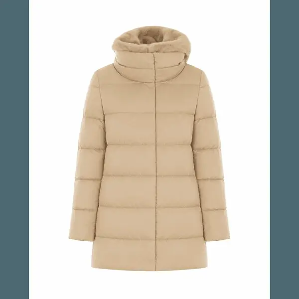 Herno A-shape Down Jacket - Cream