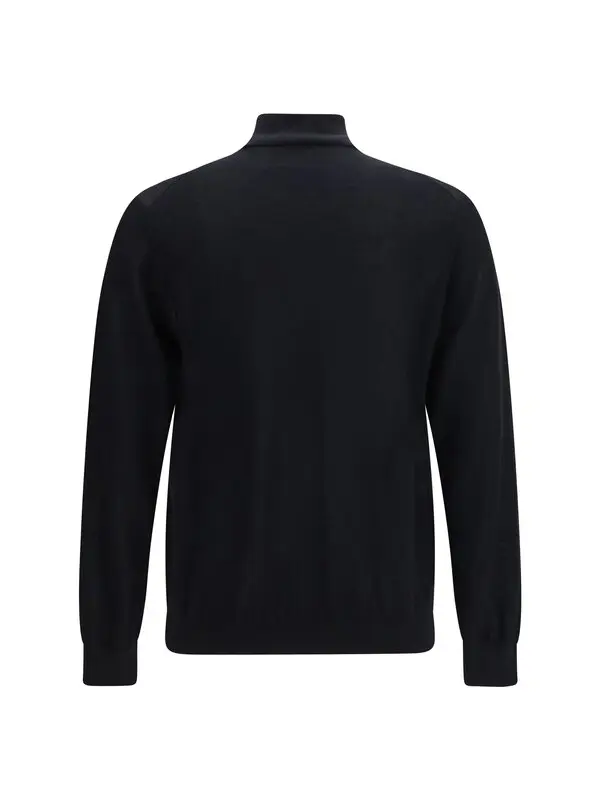 Giorgio Armani Cashmere Turtleneck Sweater - Black