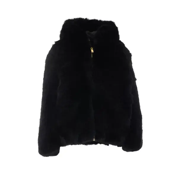 Moose Knuckles Ember Faux Fur Jacket - Black