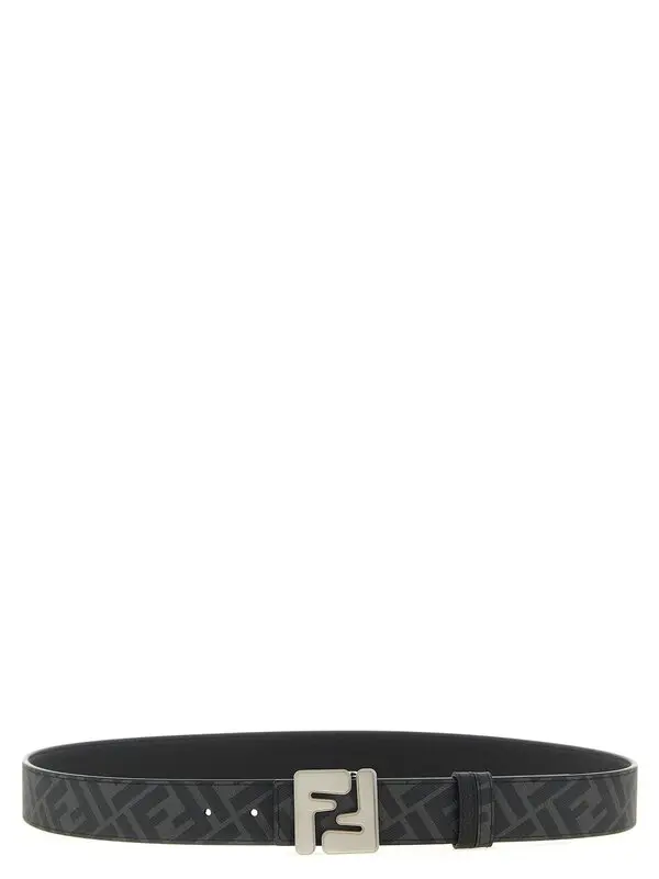 Fendi Squared Ff' Reversible Belt