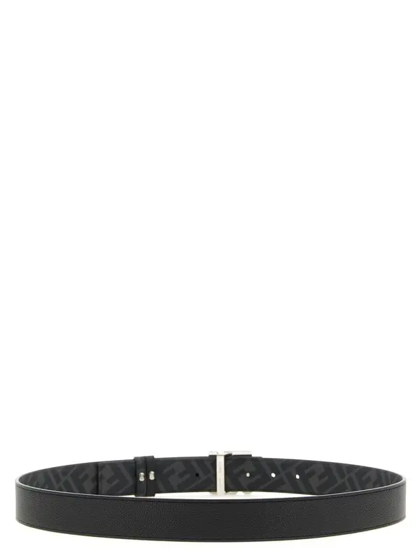Fendi Squared Ff' Reversible Belt