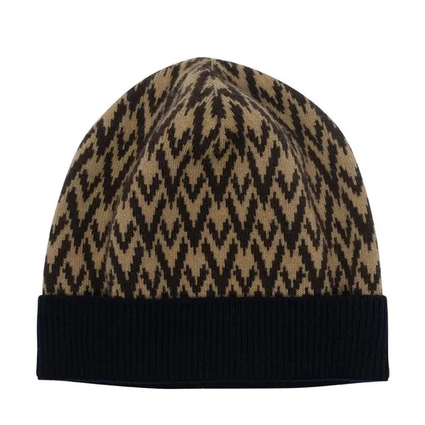 Valentino Garavani Virgin Wool Hat - Brown