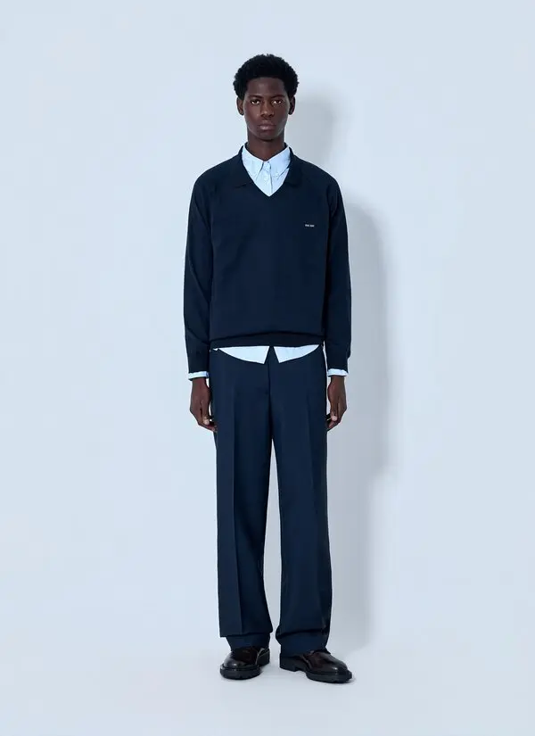 Miu Miu V-neck Knit Sweater