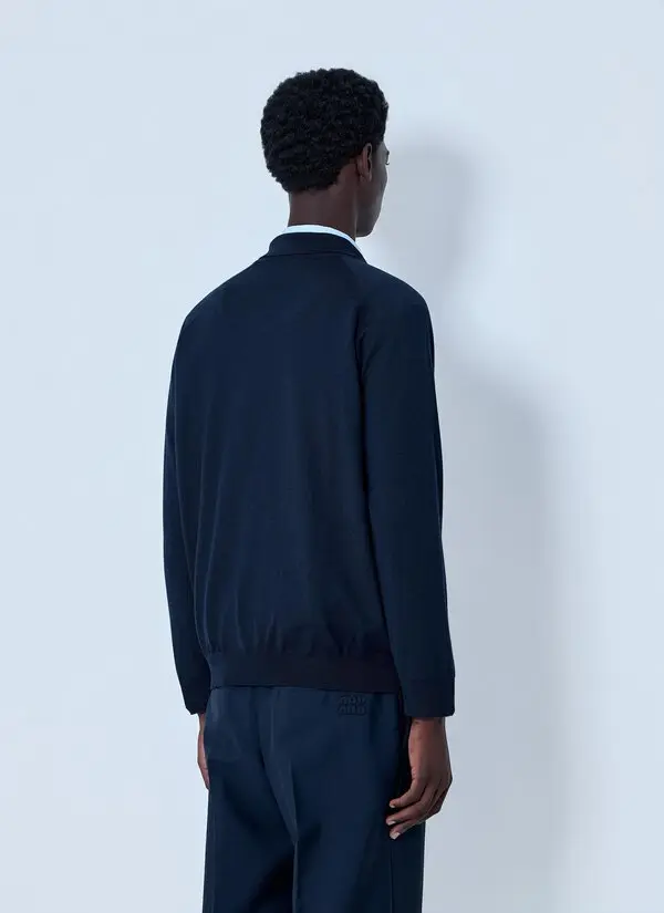 Miu Miu V-neck Knit Sweater
